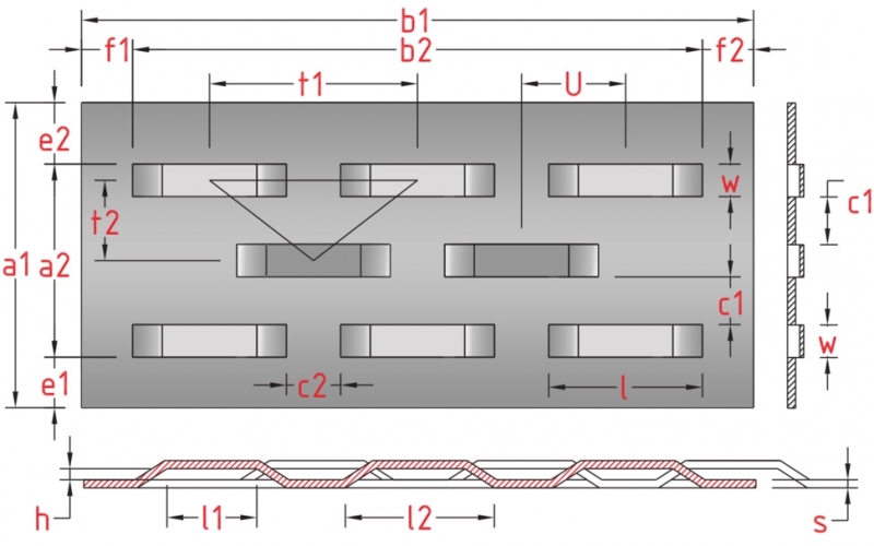 Bridge slot holes - Perfom
